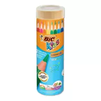 Bic Evolution Jumbo Üçgen Metal Tüp Kuru Boya Kalemi 12+1 (958192 ...