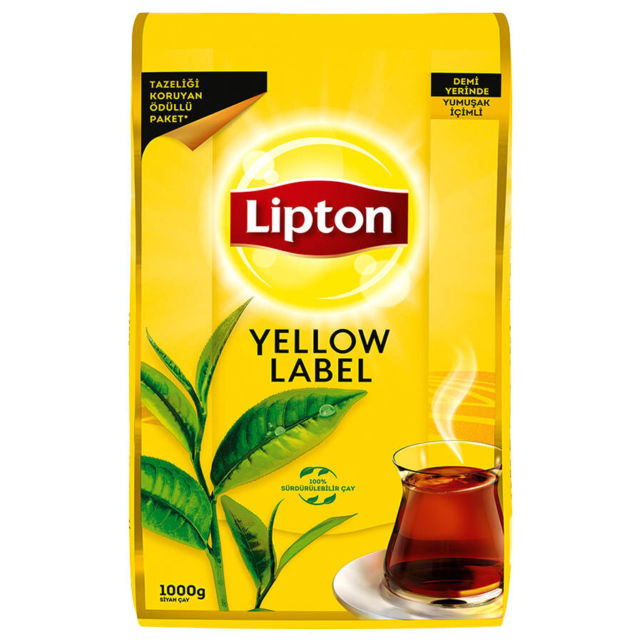 Lipton Yellow Label Dökme Çay 1000 gr | OfisMaster
