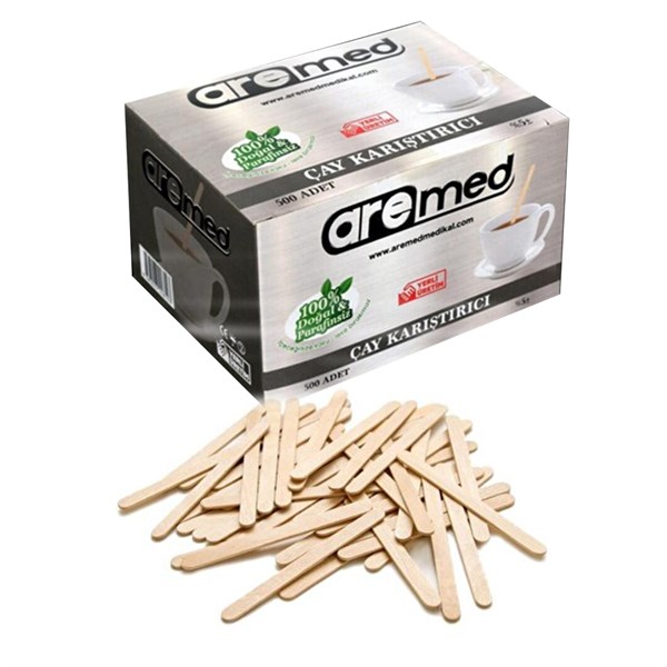 Aremed Tahta Karıştırıcı 400'lü Paket | OfisMaster