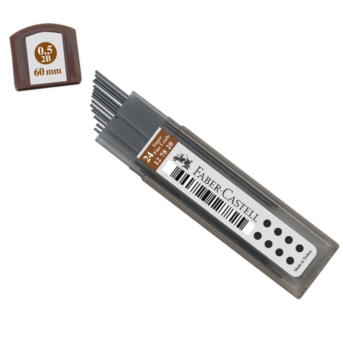 Faber Castell 0.5 mm 2B Super Fine 60 mm Kalem Ucu | OfisMaster
