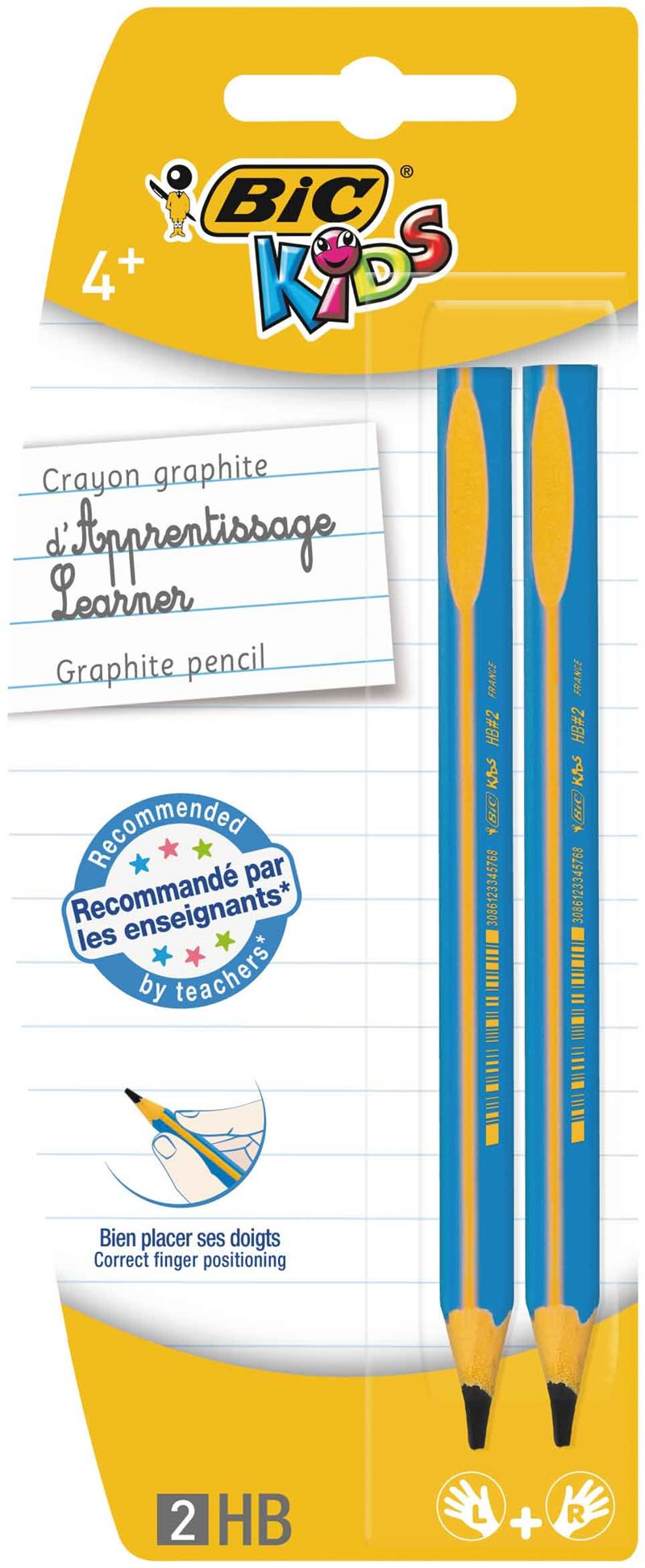 Bic Kids Evolution Jumbo Üçgen Kurşun Kalem 2'li Set | OfisMaster